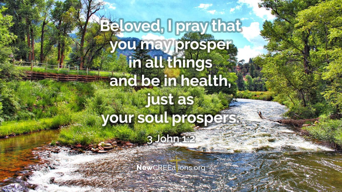 The Prosperous Soul - 3 John 1:2 - NewCREEations
